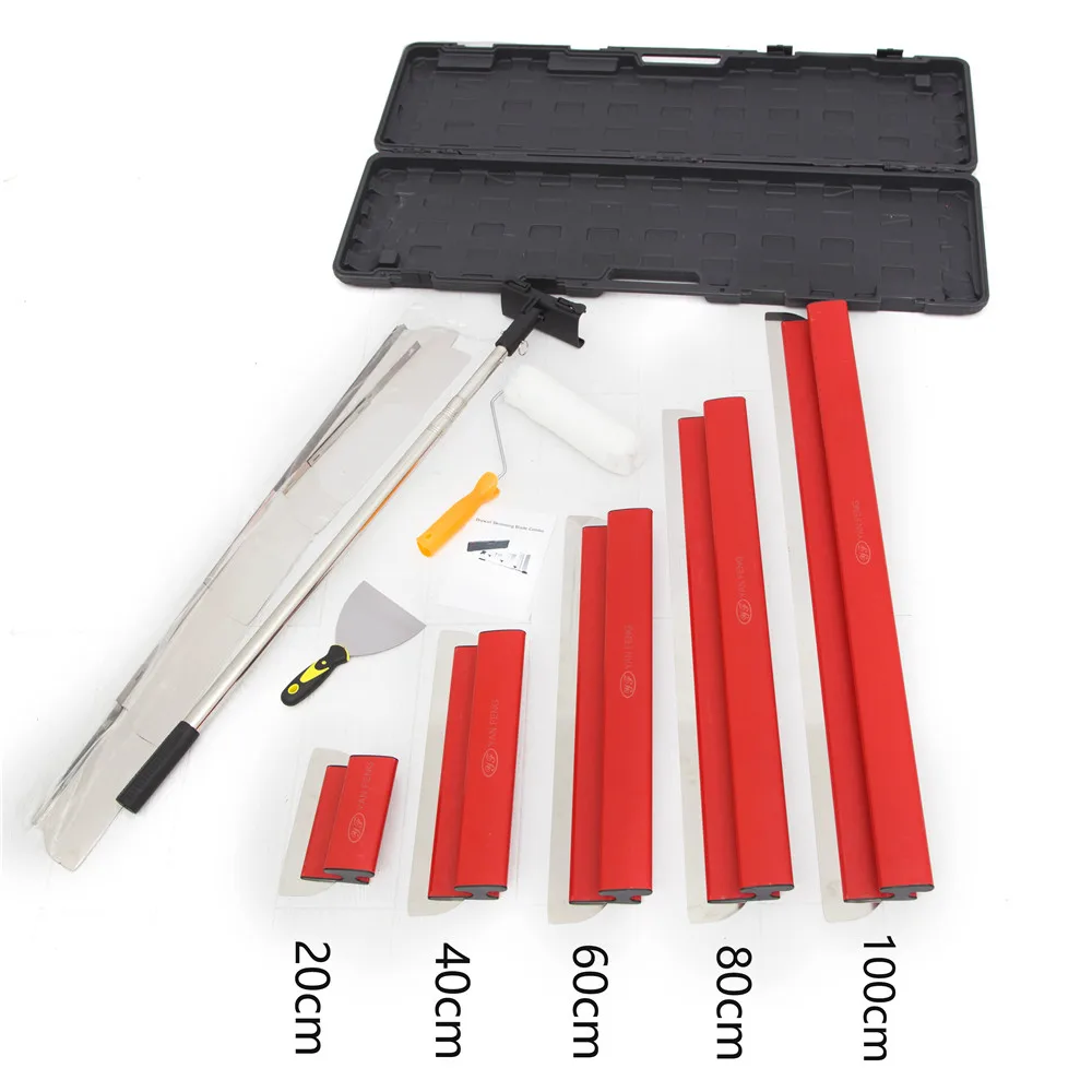 5 Sizes Of Large Pvc Putty Scraper Sets - Buy Drywall Skimming Blade ...