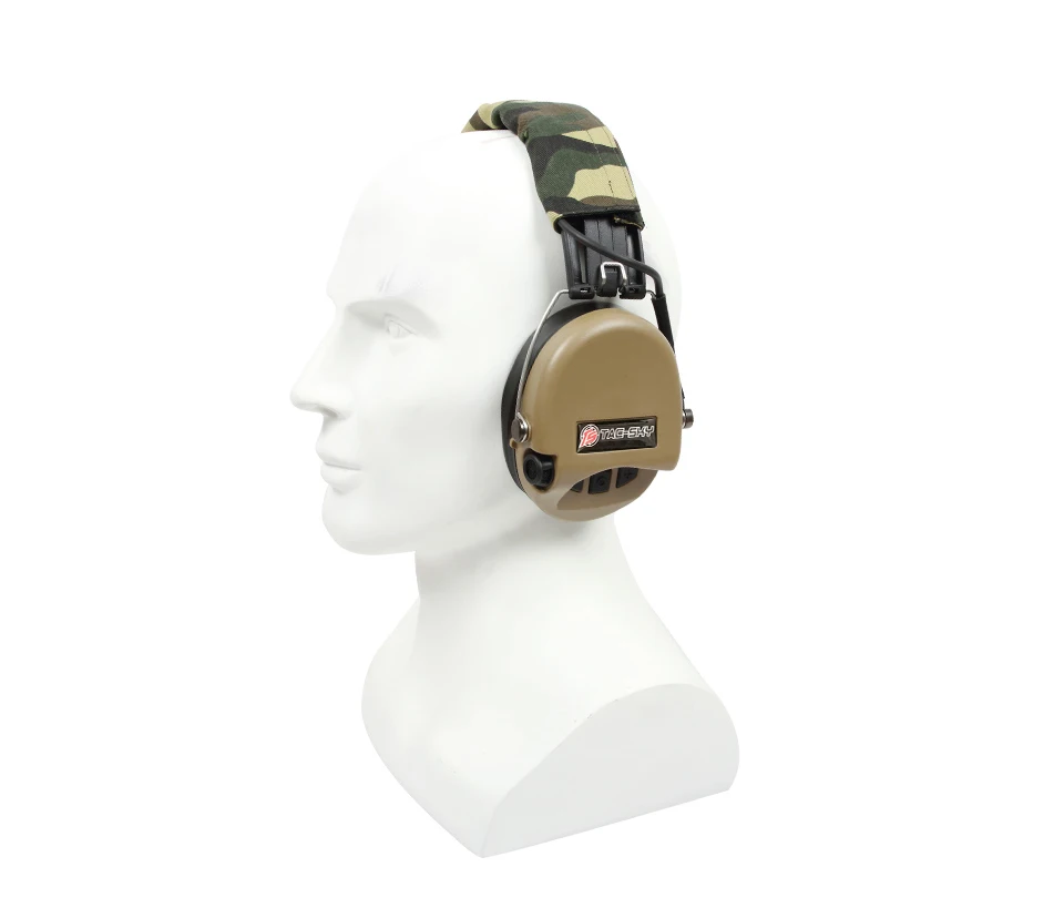 Ts Tac-sky Tactical Electronic Earmuffs Sordin Ipsc Silicone Camouflage ...