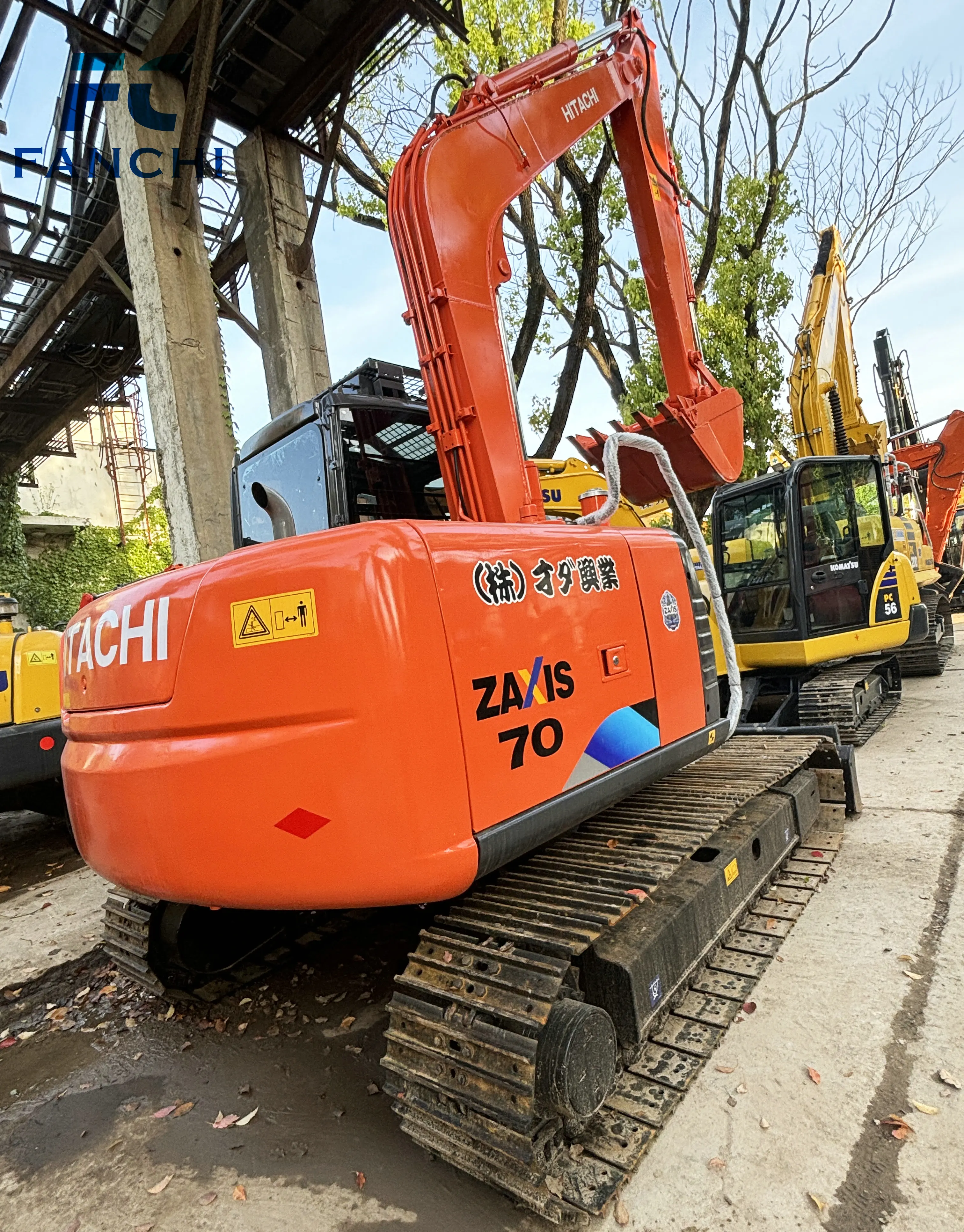 Spot Sale Digger/ Original Japanese Excavator Hitachi Zx70/ Used Hitachi Zaxis70 Low Price ...