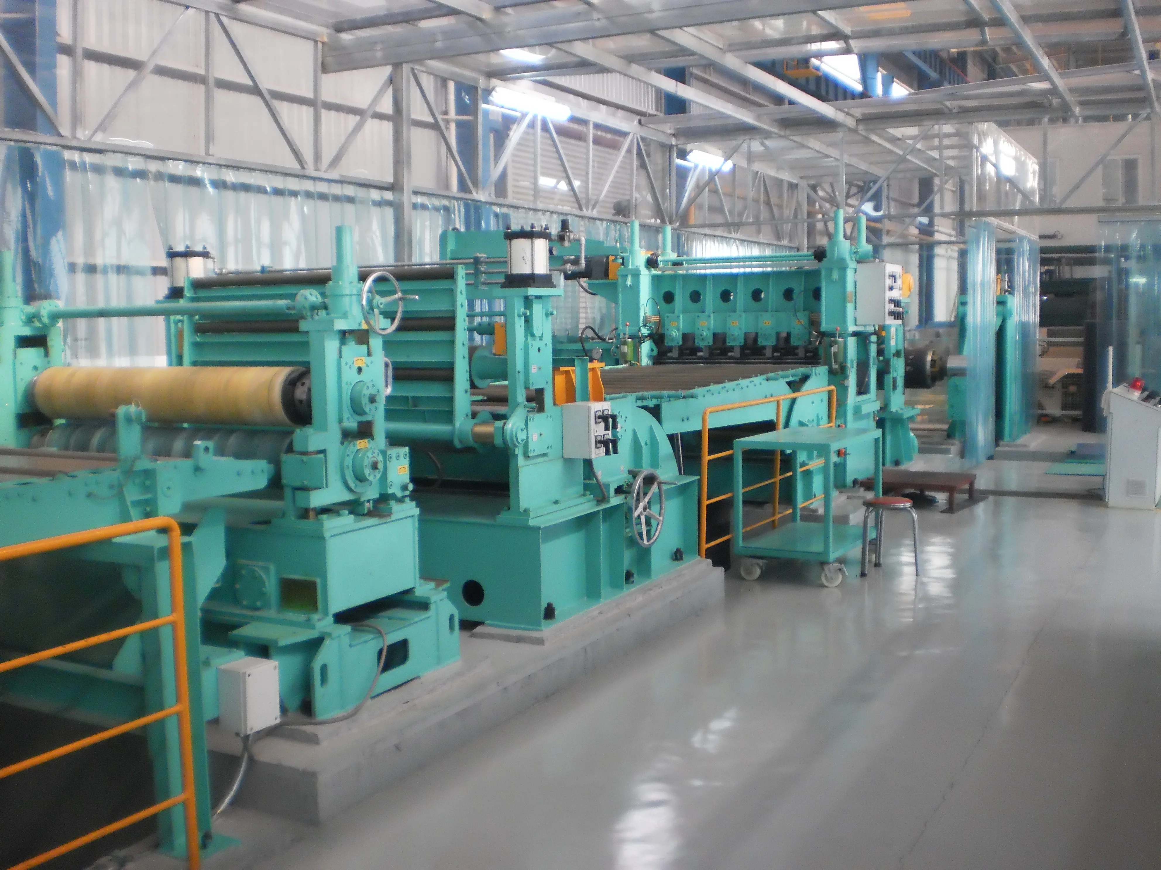 Sheet Metal Uncoiling and Leveling Shearing Production Line/cut to ...