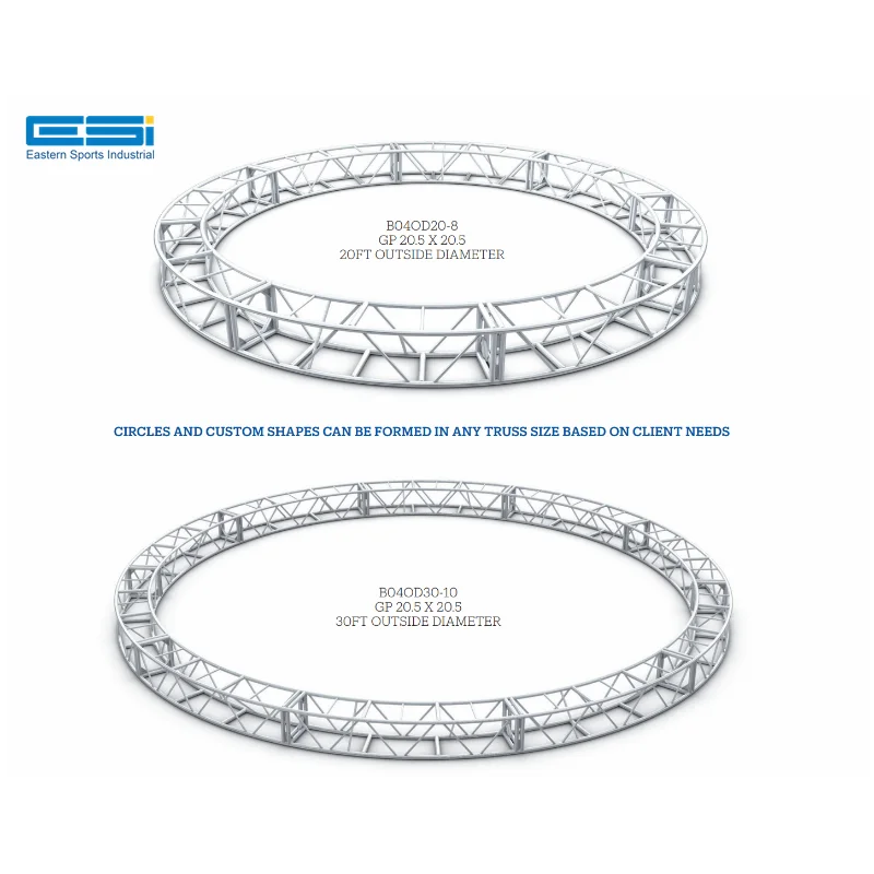 Esi Round Aluminum Truss Circular Spigot Circle Truss Hanging Lights ...