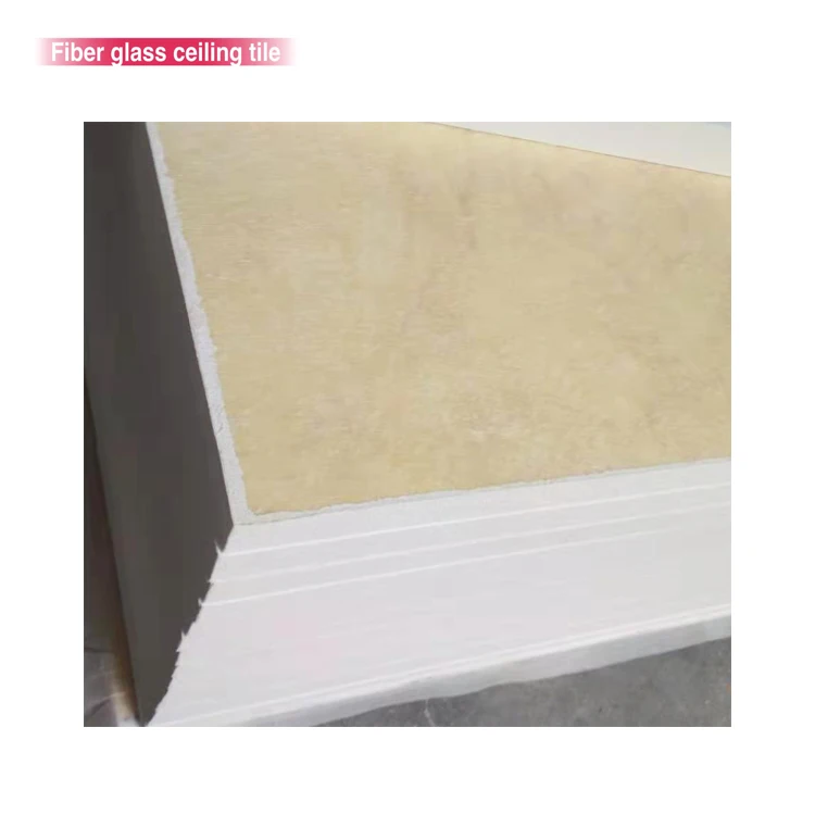 Acoustic Fiberglass Tiles White Spray Mix Acoustic Fiberglass Ceiling ...