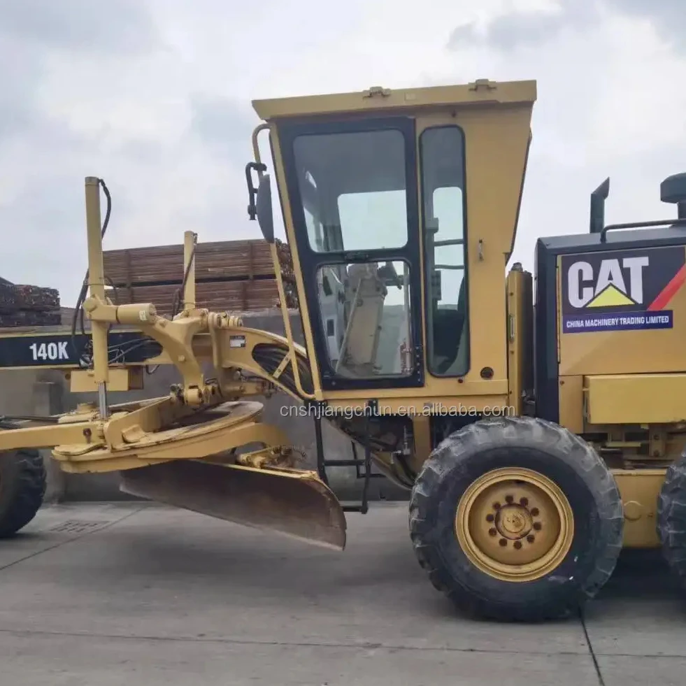 Caterpillar 140K Motor Grader Road Construction Cat140K Graders Heavy ...