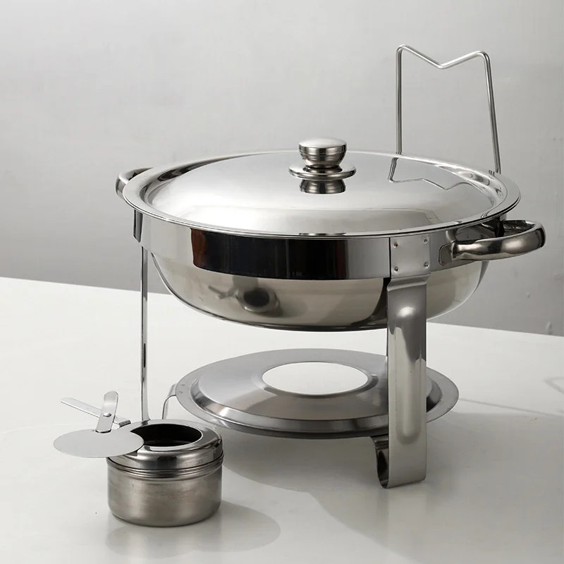 Commercial Stainless Steel Buffet Stove Set with Gas Power Outdoor Hot ...