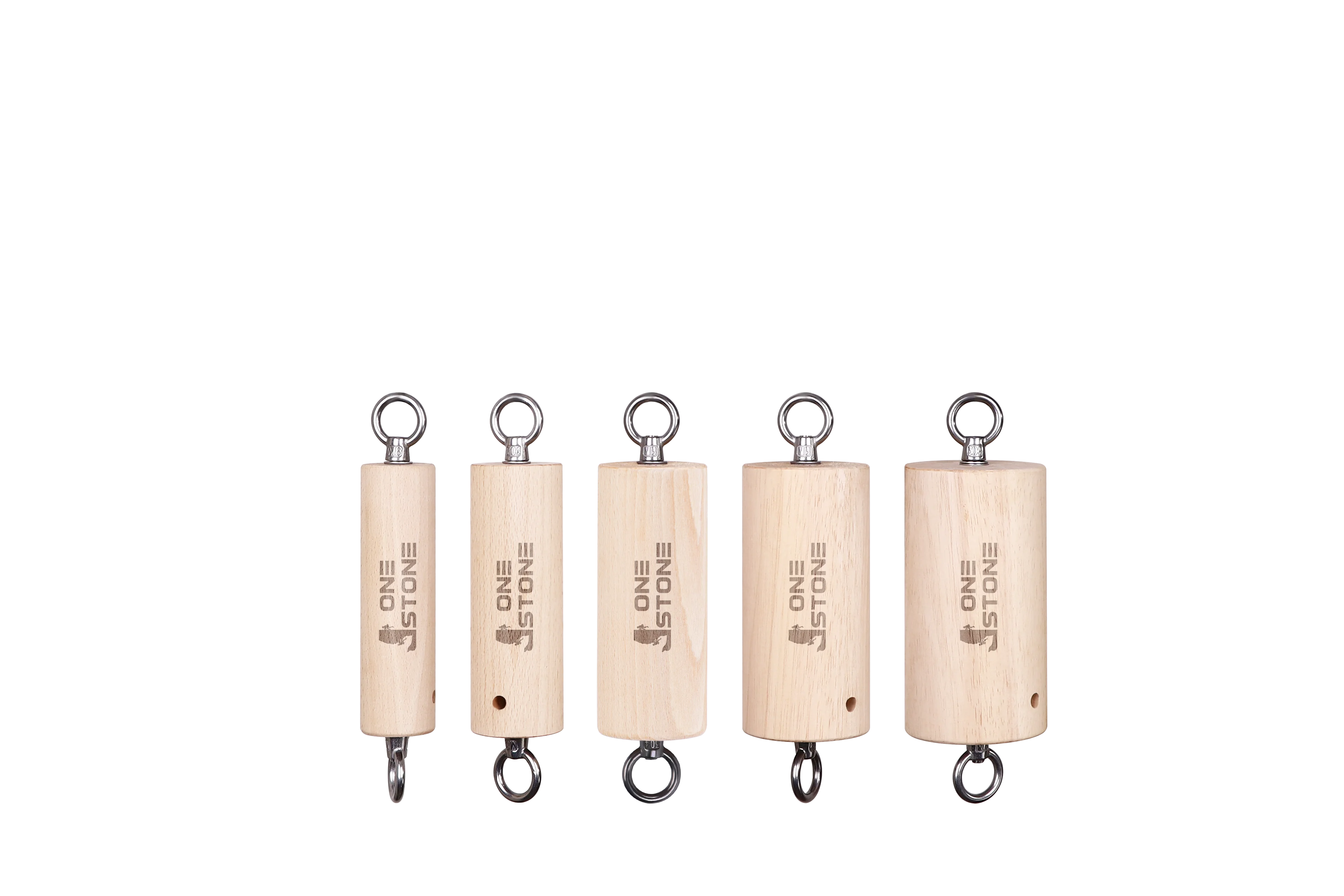 Two Stones Wooden Pull Up Grips Wood Climbing Power Grips Pull Up ...