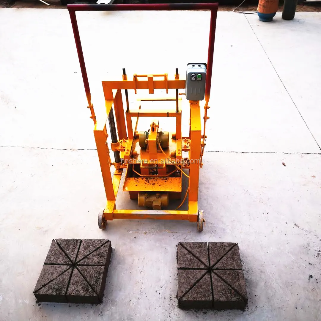 Mobile Manual Brick Block Making Machines - Easy & Efficient