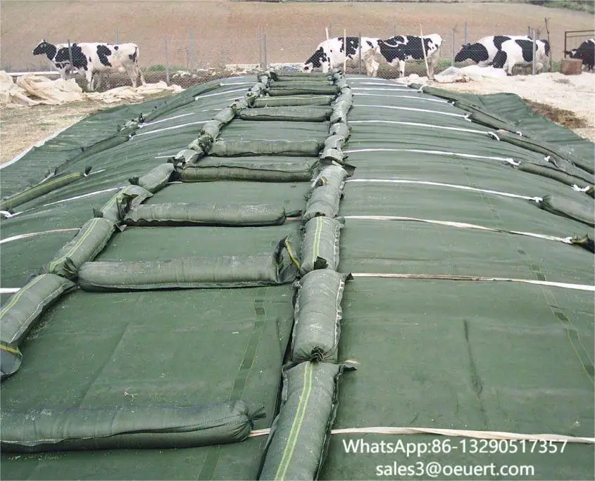 Plastic Silage Silo Agriculture Storage Bags,Protective Silo Netting ...