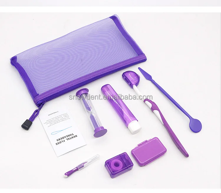 8 in 1 Orthodontic Oral Cleansing Kit Orthodontic Oral Hygiene Kit ...