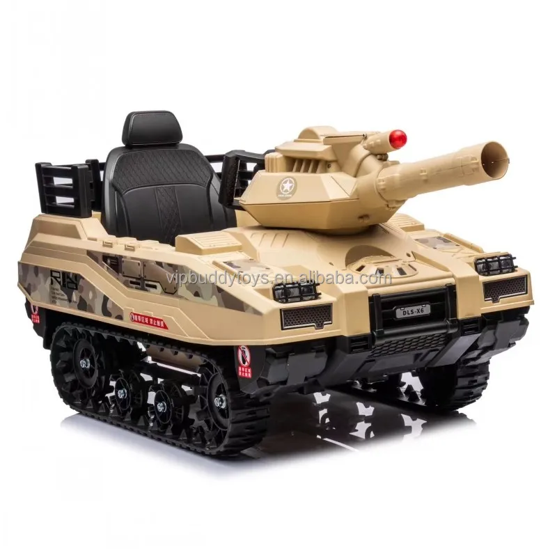 Wholesale 24V Battery Powered Kids' Electric Ride Tank Toy with Remote ...