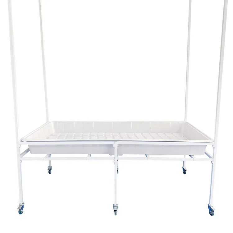 2x4 3x6 4x4 4x8 Abs Hydroponic Grow Tray White Black Hydroponic Growing ...