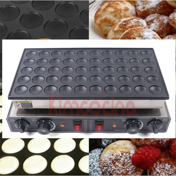 Electric Non-Sticking 50 Holes Pancake Muffin Waffle Maker Machine ...
