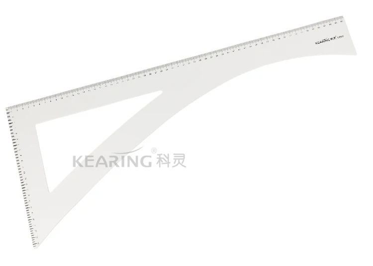 Kearing Promotional 55cm Triangular Acrylic Ruler #5855