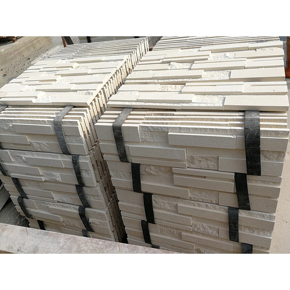 Antique White Lymra Limestone Stacked Ledger Stone Panel| Alibaba.com