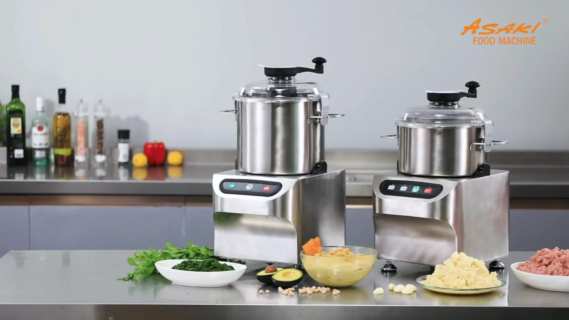 Asaki Manufacturer Electric Commercial Stainless Steel Multi-functional ...