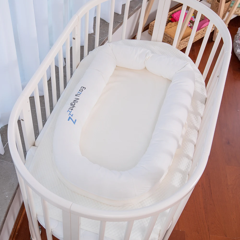 Customized 0-12 Months Baby Sleeping Nest Crib 100% Organic Cotton ...