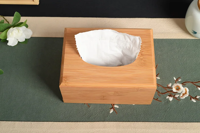 Wholesale Natural Living Eco-friendly Rectangular Bamboo Wooden Square ...