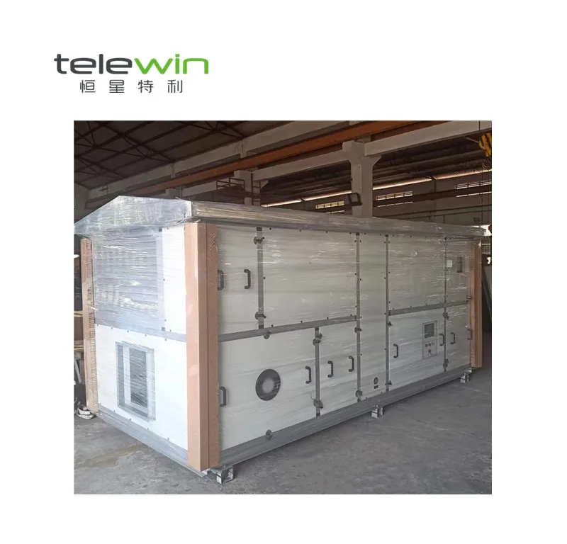 Chilled Water Type air Handling Unit and Dehumidifier with EC Fan ...