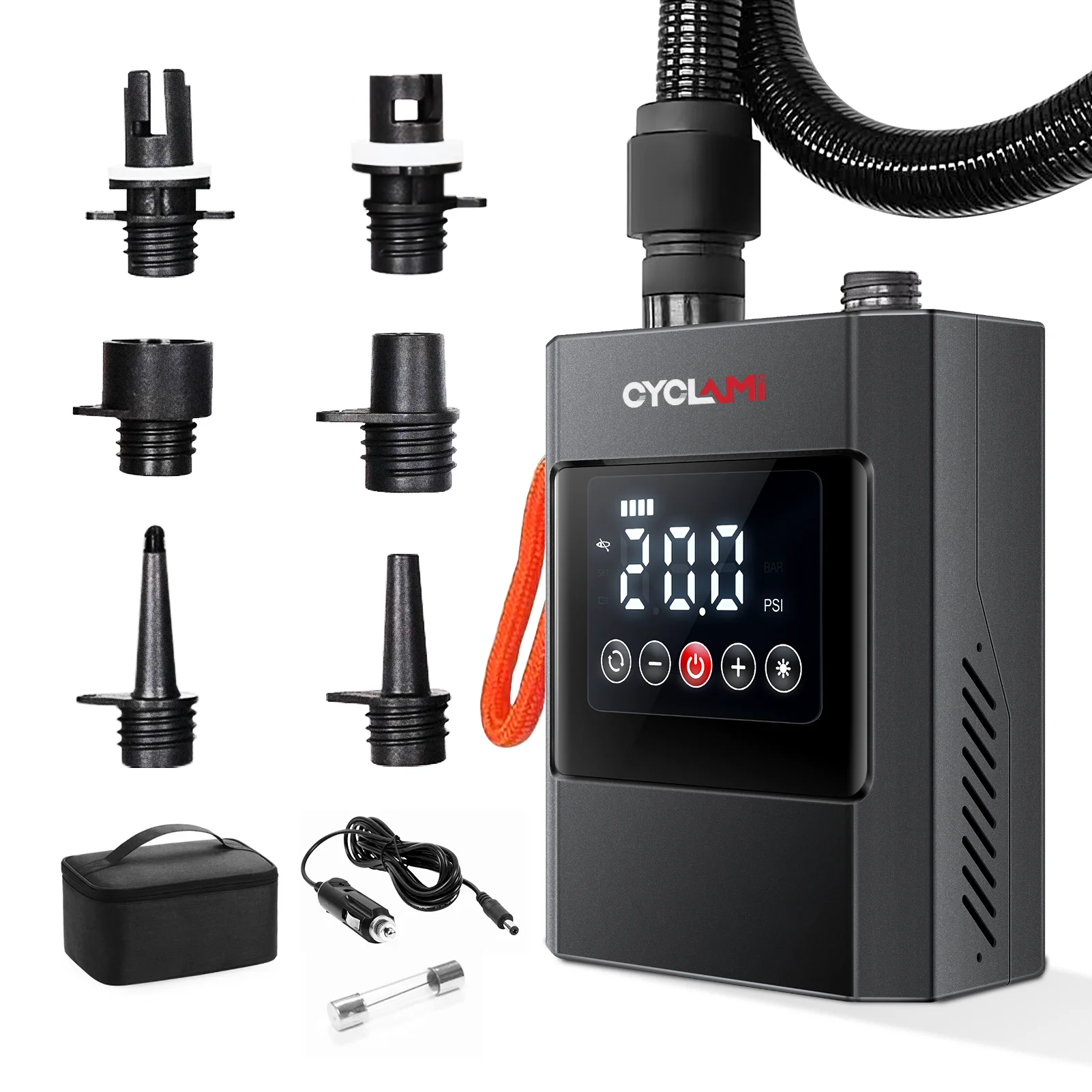 CYCLAMI 20PSI SUP Electric Pump - Rechargeable & Efficient