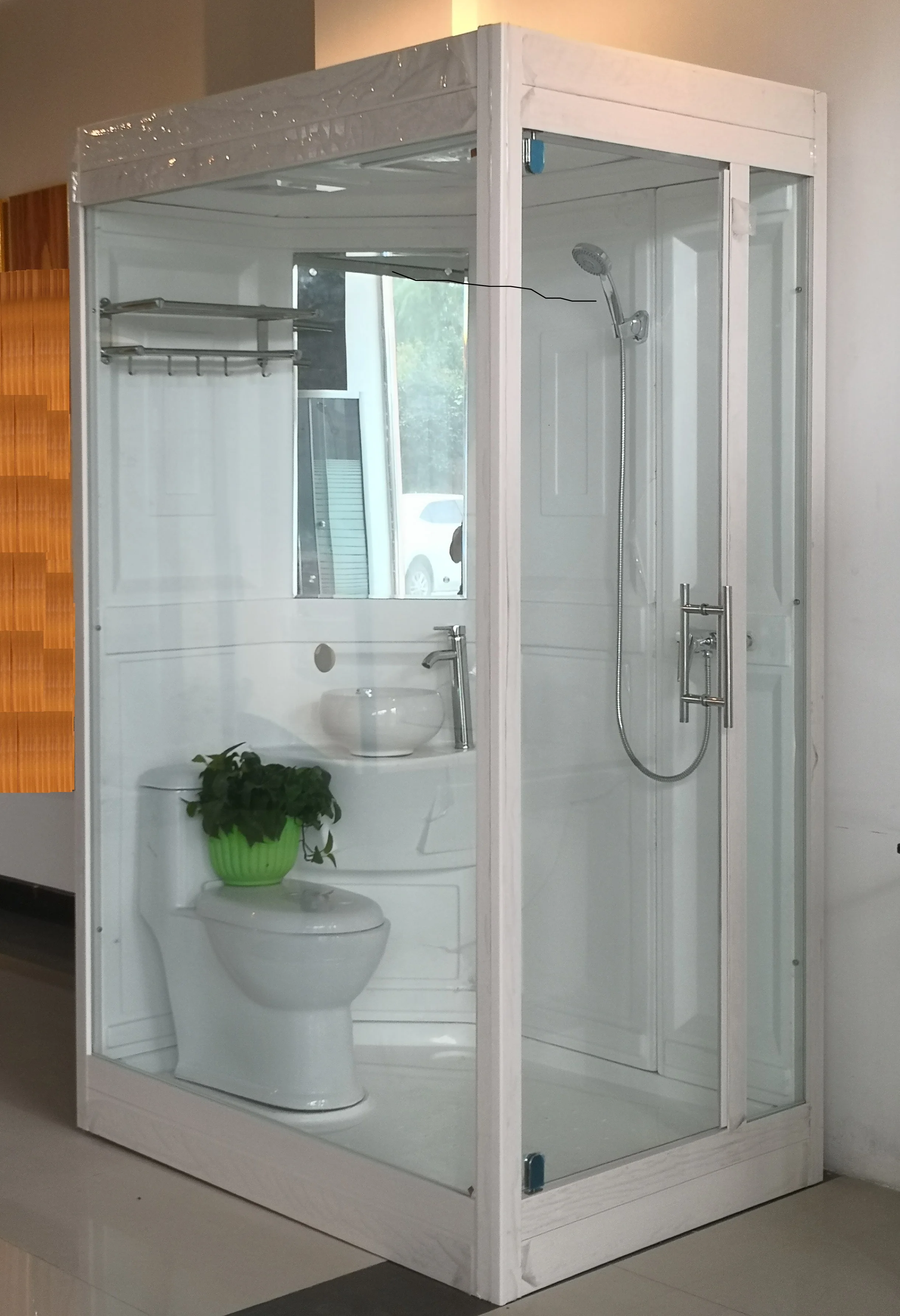 Outdoor Latest Design Prefab Shower Unit Pod - Advanced Shower