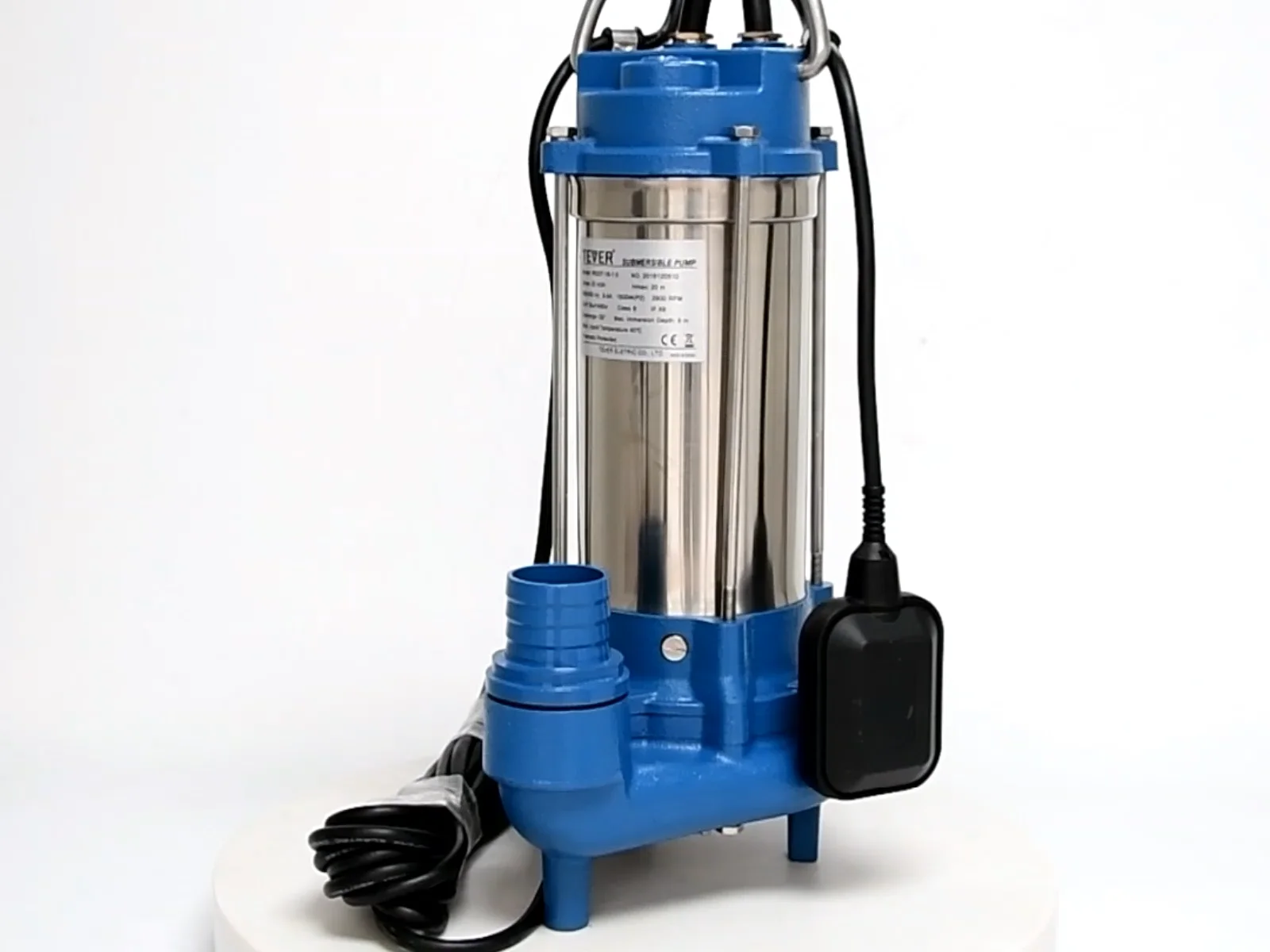 1.5kw 2hp Wqd Sewage Grinder Water Pump Submersible With Float Switch ...