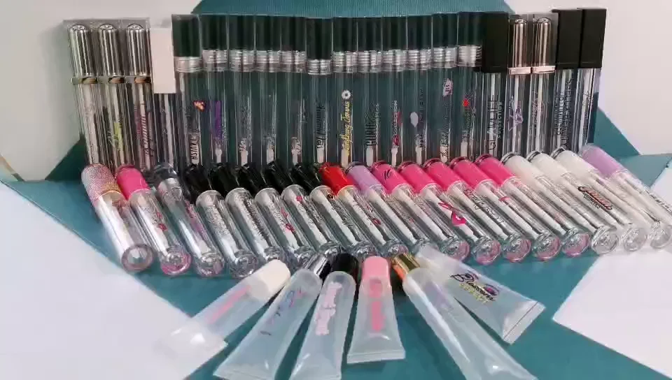 Empty 15ml Plastic Clear Lip Balm Bottle Packaging 15 Ml Lipgloss ...