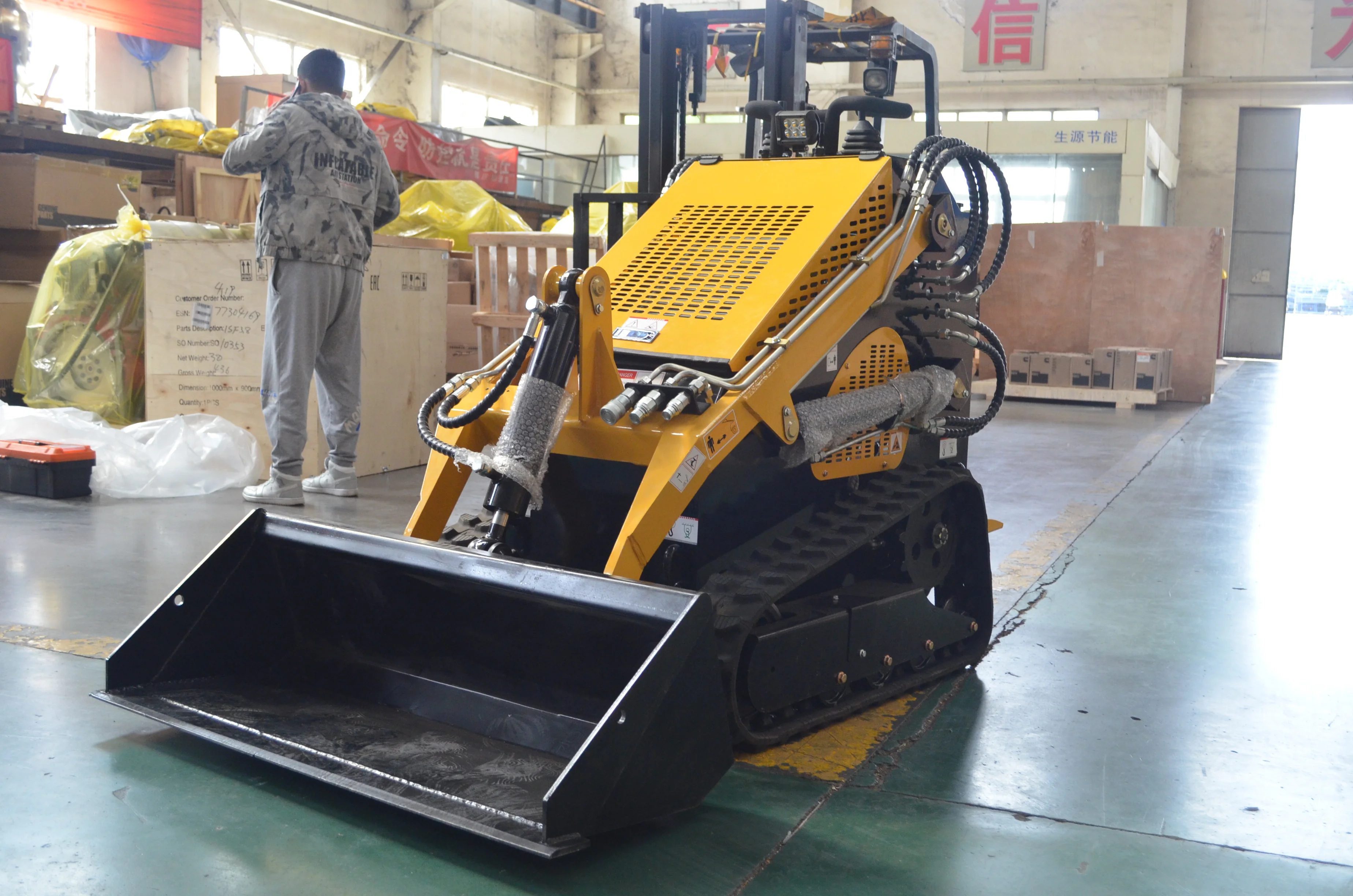 360 Model Mini Skid Steer Loader Small Crawler Loader Factory Direct ...