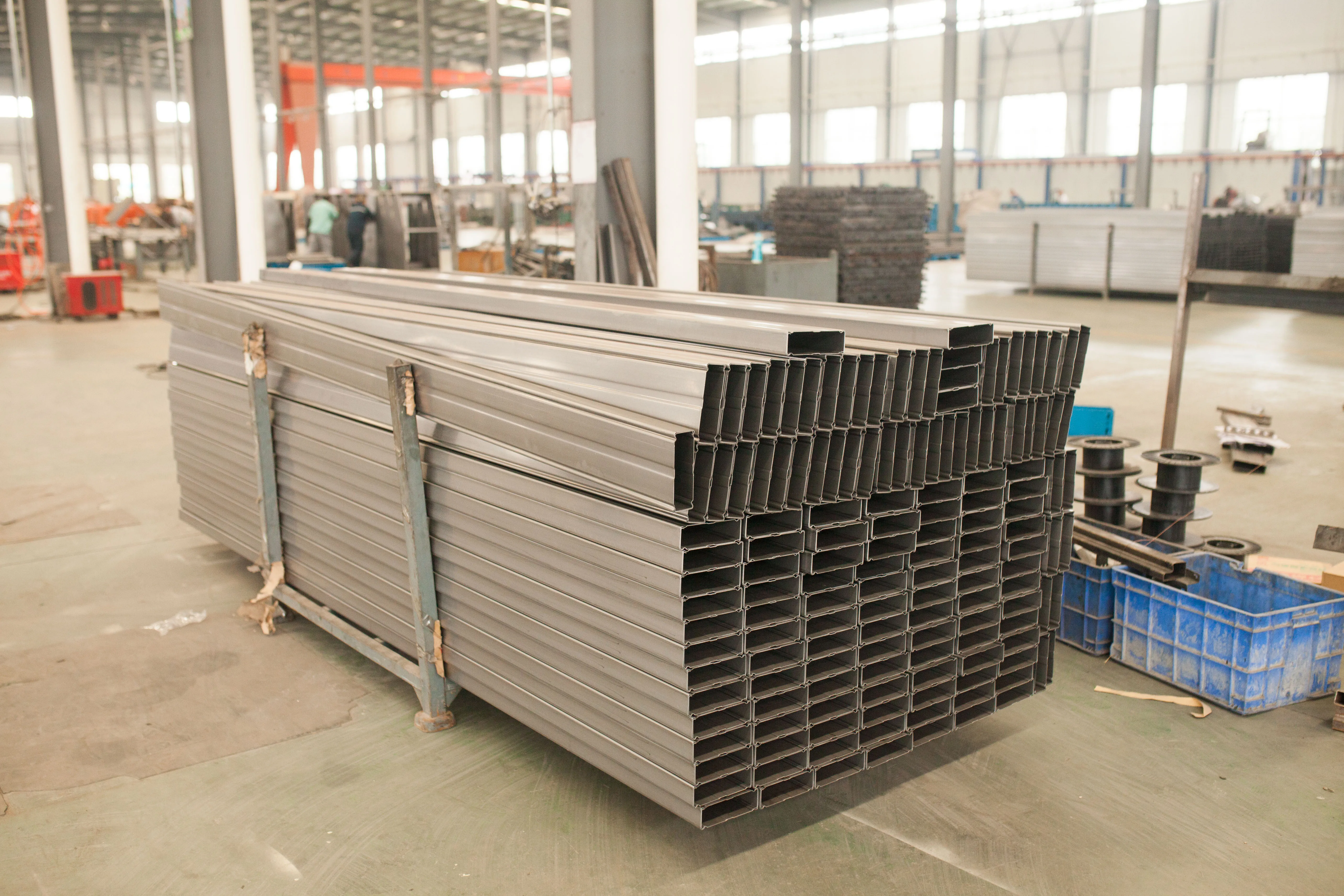 Industrial Warehouse Steel Stacking Pallet Rack With Removable Posts ...