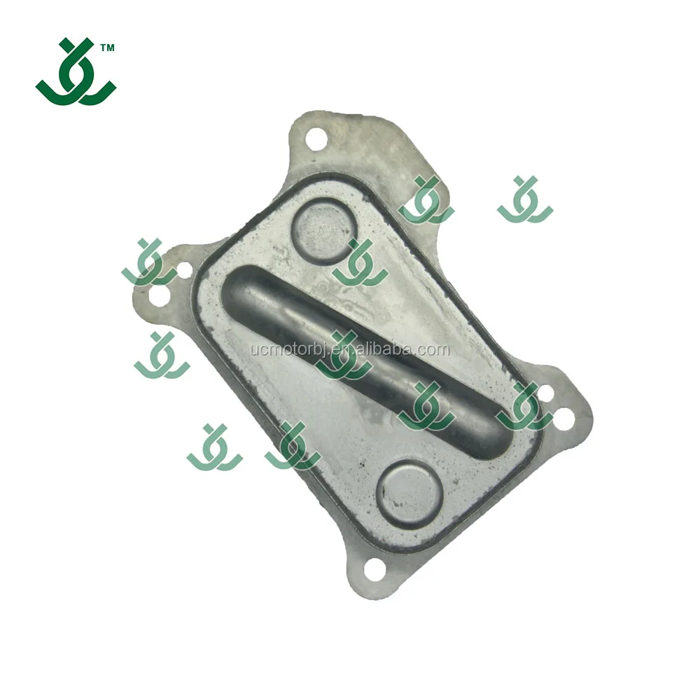 Car Heat Exchanger Aluminum Engine Parts Oil Cooler 55193743 For Opel ...