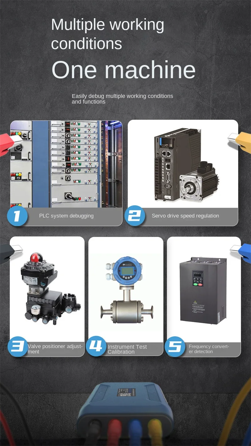 FNIRSI SG-003A Multi-Function Signal Generator 4-20mA Voltage and ...