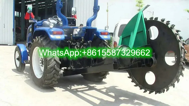 Professional Easy Operation Disc Trencher/rock Ditcher With 1m Depth ...