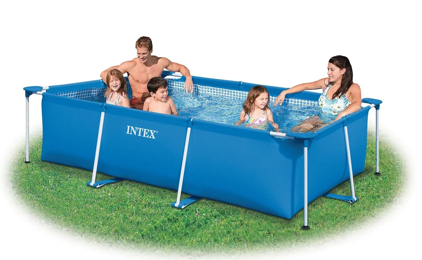 Intex 10x30 Family Rectangle Frame Pool Set 2.2m x 1.5m x 60cm