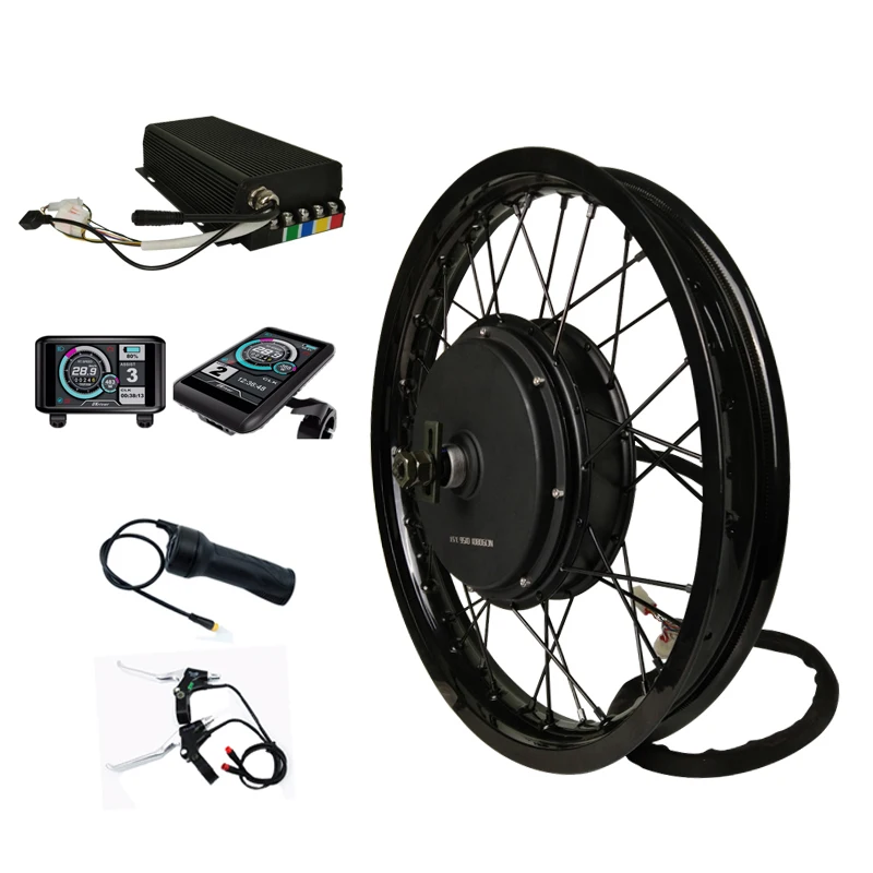 Newest Ebike Conversion Kit 5000w With Programmable Sabvoton Controller ...