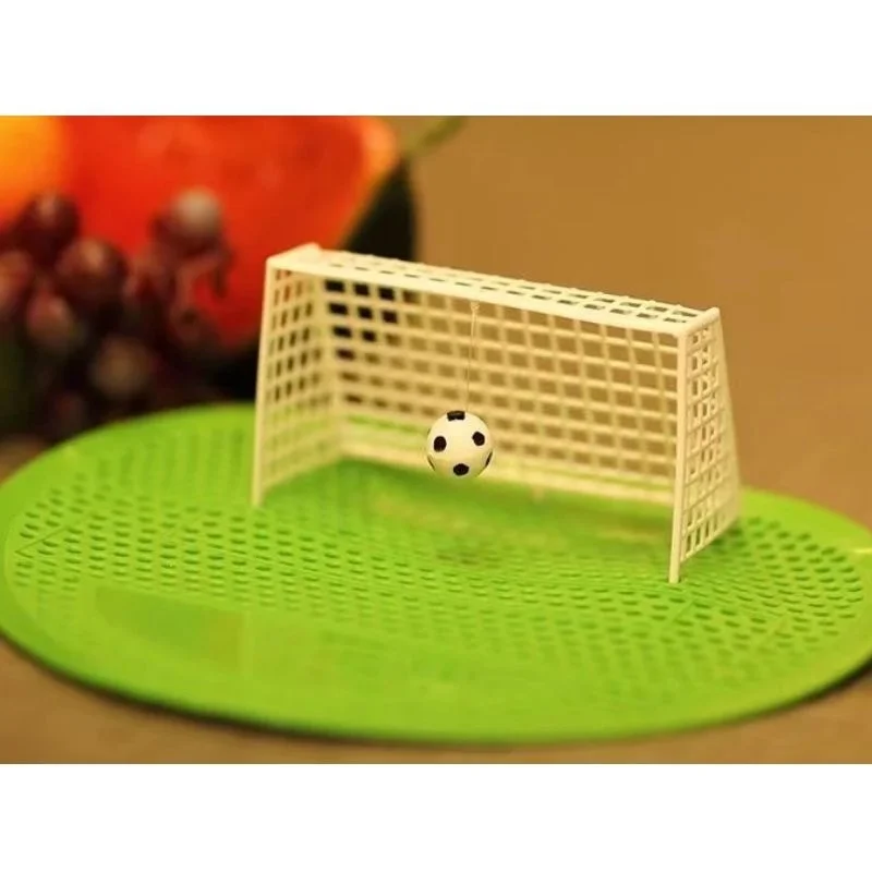 Men's Disposable PVC Urinal Drain Sheet Football Goal Anti-Clogging ...