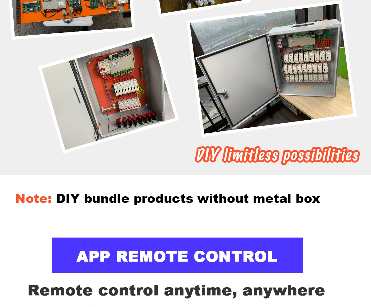 Diy 16ch Smart Home Power Distribution Box Local And Remote Control ...