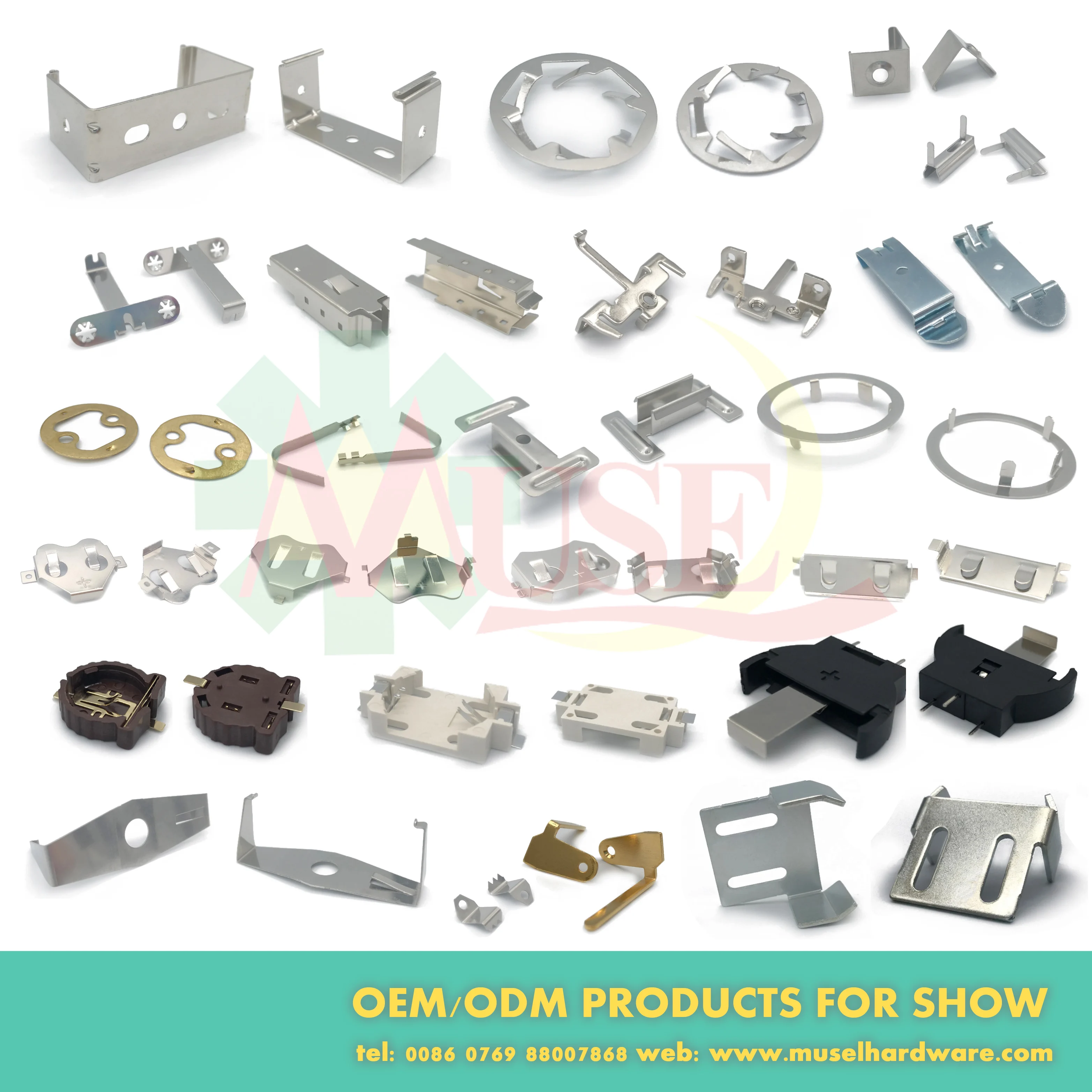 Good Conductivity Shrapnel Hardware Custom Metal Stamping Clips ...