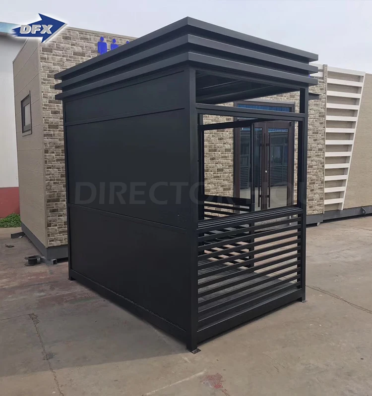 Low Cost Outdoor Insulated Prefabricated Portable Guard House Security ...
