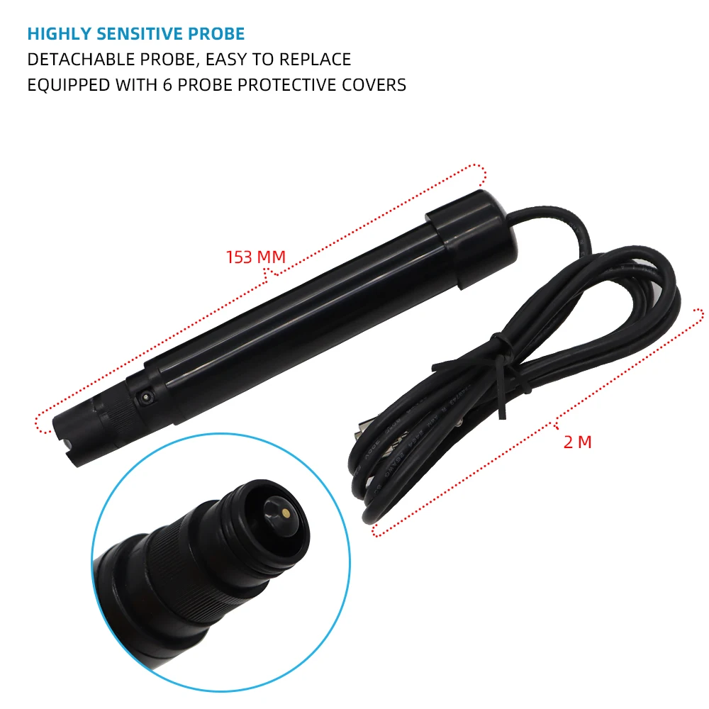 Portable Digital Dissolved Oxygen Meter - Precision & Accuracy