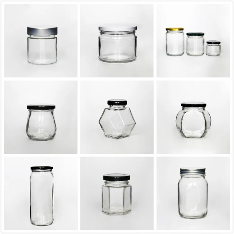 Unique Fancy Shape 45ml 110ml 180ml Wholesale Oval Hexagon Mini Glass ...