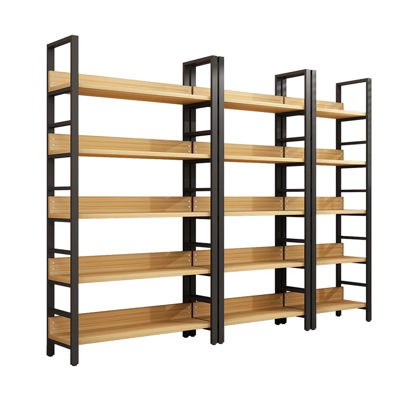 Wholesale Miniso Wood Custom Store Shelves Display Racks Shop Inerior ...