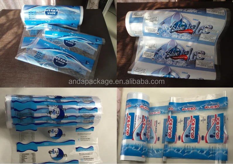 Sachet Bags for Pure Water - Durable and Transparent Film