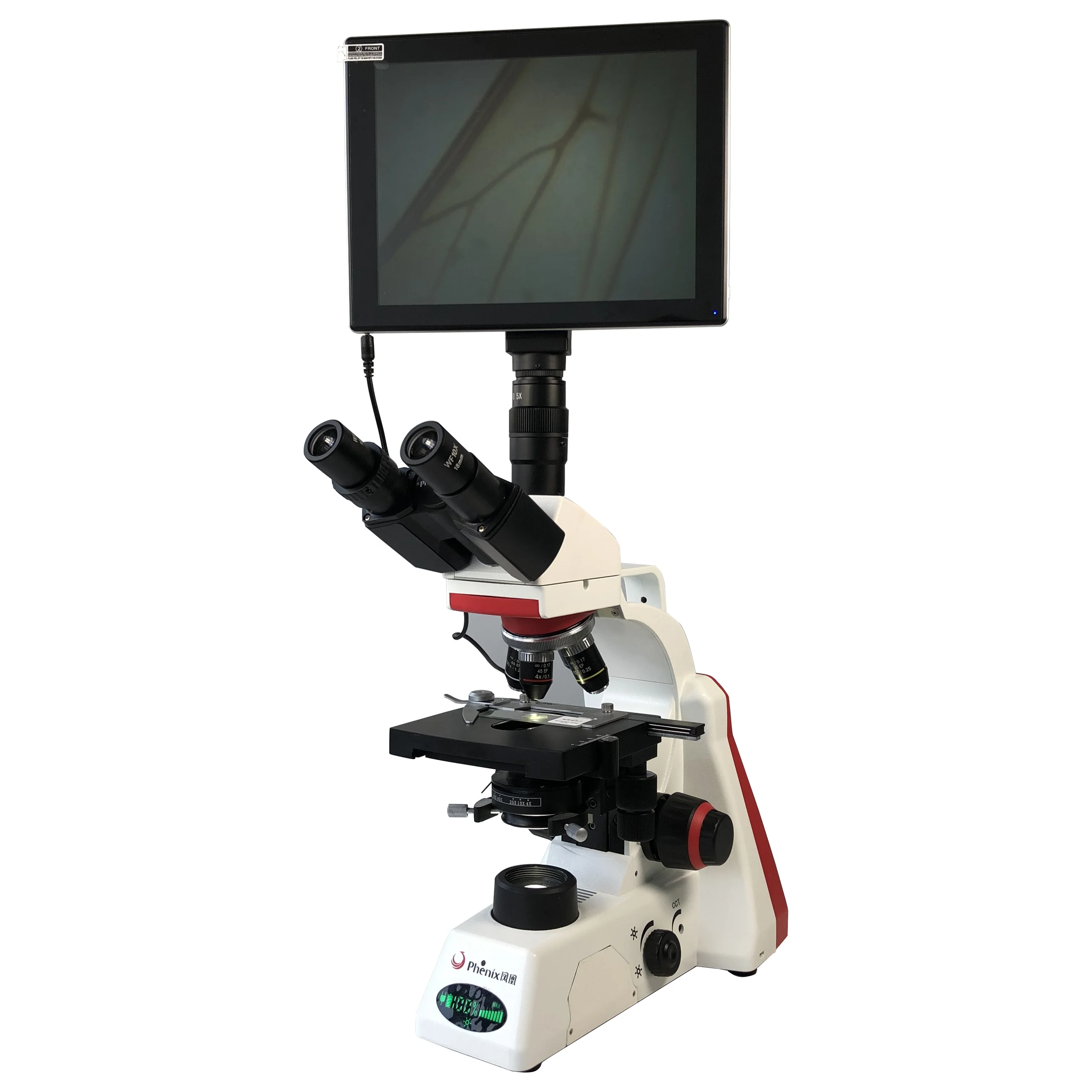Phenix Microscope New Model BMC100-A3 40X-1000X Digital Microscope for ...