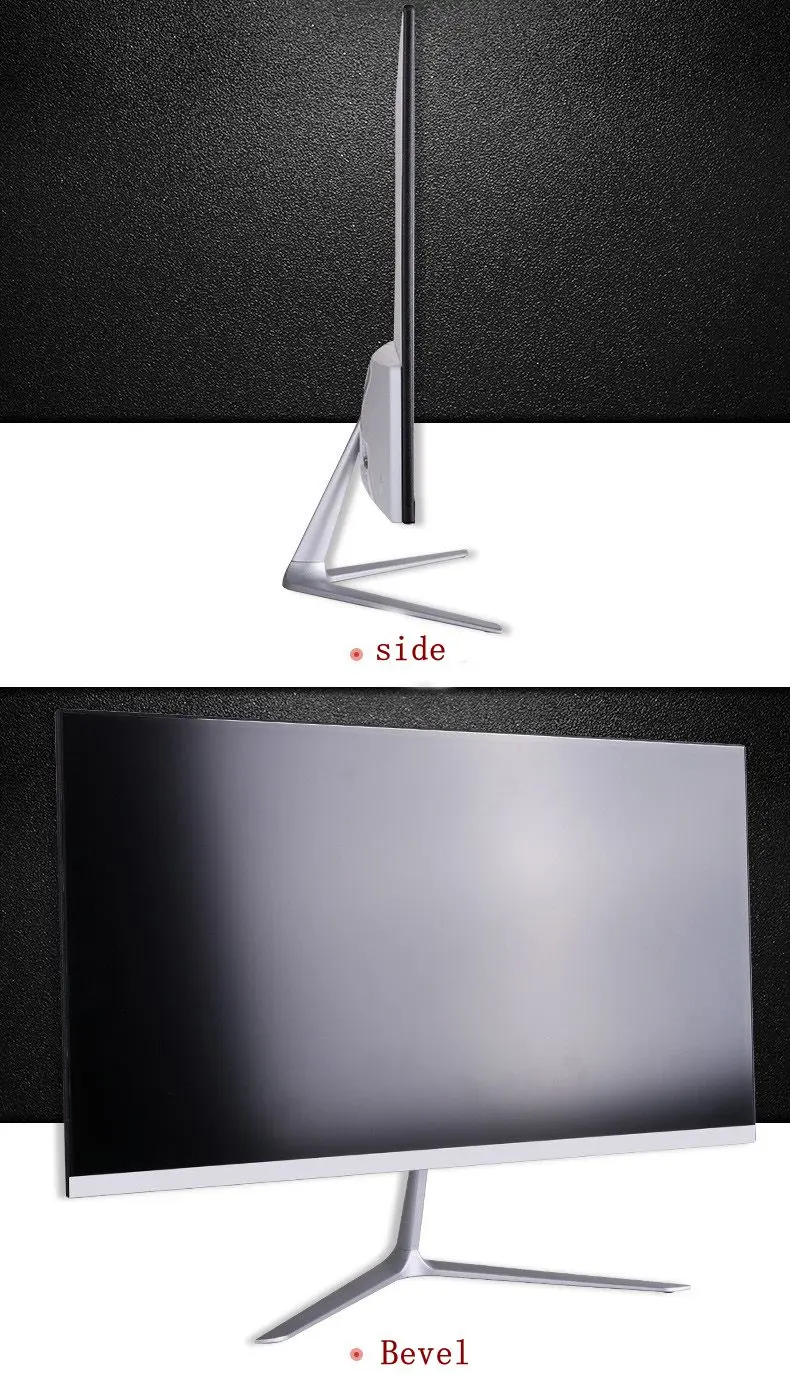 Narrow Border Led Smart Computer Monitor Desktop Monitor 24'' Full hd ...