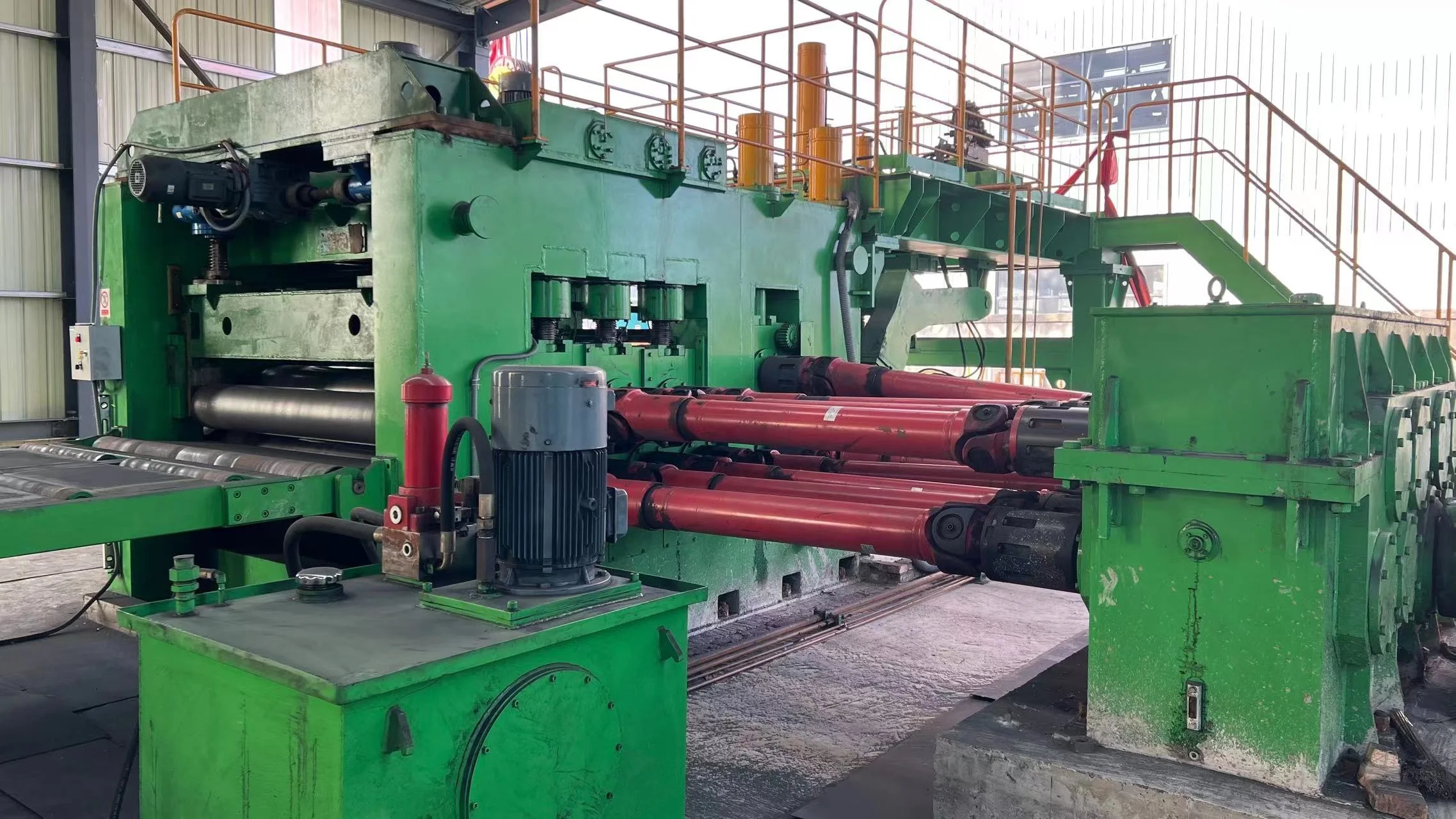 Steel Coil Flattening Leveling Rewind Coil Machine/metal Sheet or Steel ...