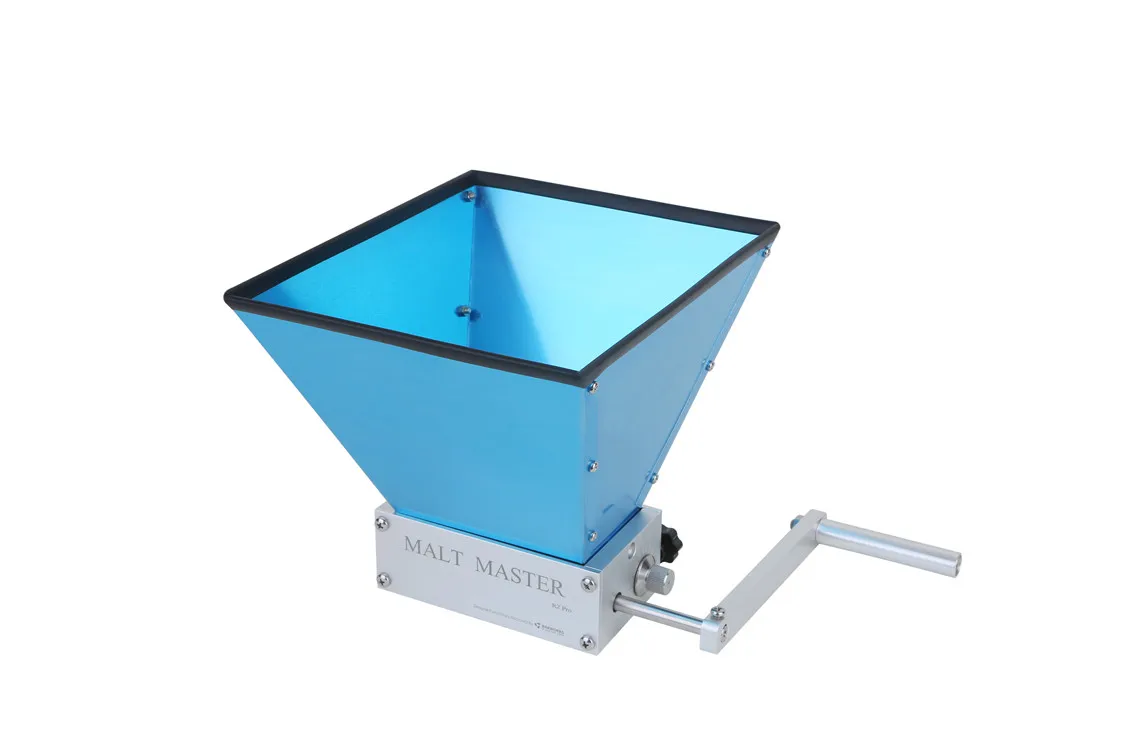 Homebrew Stainless Steel 2 Roller Malt Mill Manual Adjustable Barley ...
