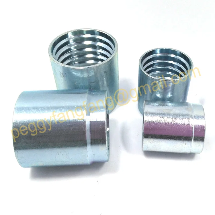 03310 Hose Ferrule Sae 1sn/2sn Cap Socket R1 R2 Noskive Hydraulic ...