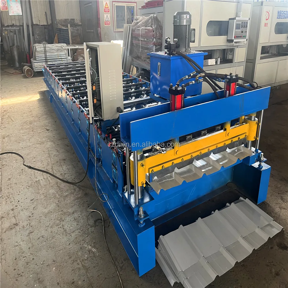 Clay Tile Machine Standing Seam Metal Roof Roll Forming Silo Machine ...