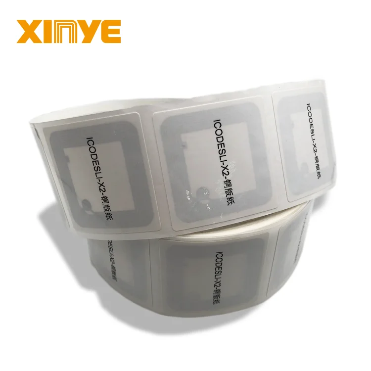 Iso15693 Rfid Hf I-code Slix2 Rfid Library Tag Printable Coated Paper ...