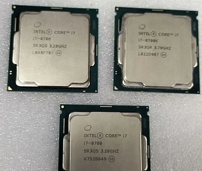 Intel Core I7 8th Gen Desktop CPU - I7-8700 6 Cores 4.6ghz