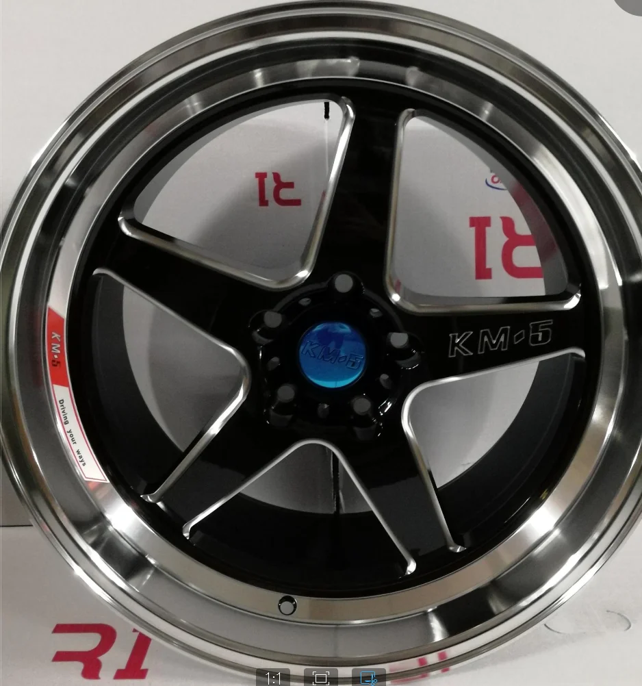 18 Inch Deep Dish Chrome Alloy Wheels 5-Spoke Rims OEM | Wholesale