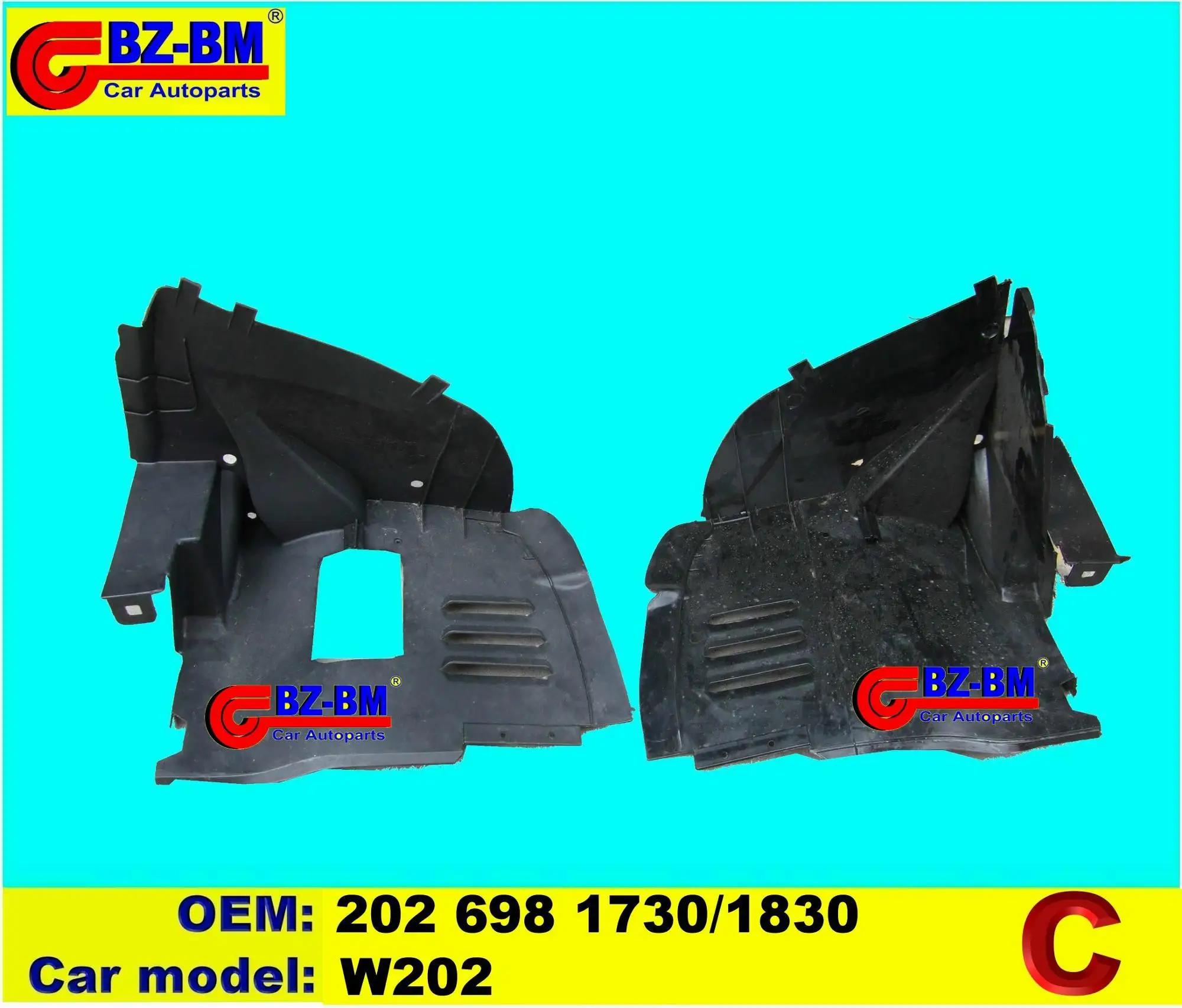 กันสาดเครื่องยนต์205 520,ชุดป้องกันถังน้ำหม้อน้ำสำหรับ BENZ ฝาปิด ...